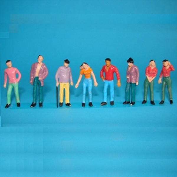1:42 color normal scale figures-scale people,model figures ...