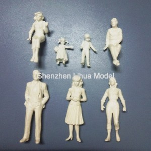 1:25 white figures----scale figure,architectural model people,scale ...
